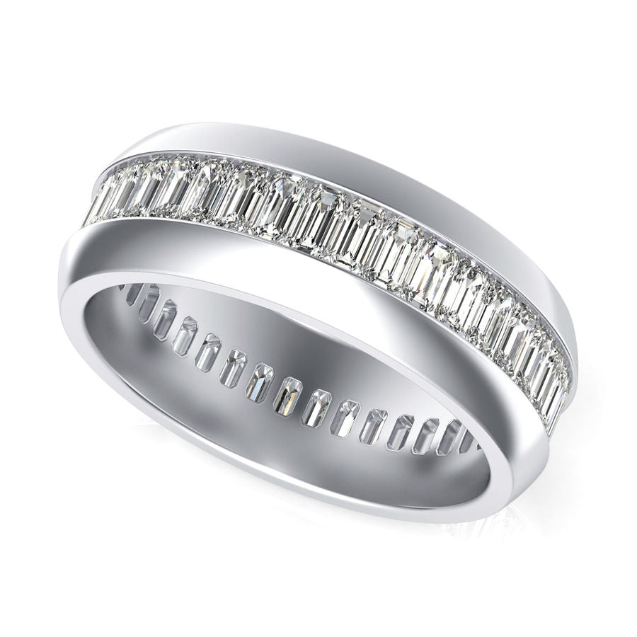 Mens Band - Diamond Studs Earring